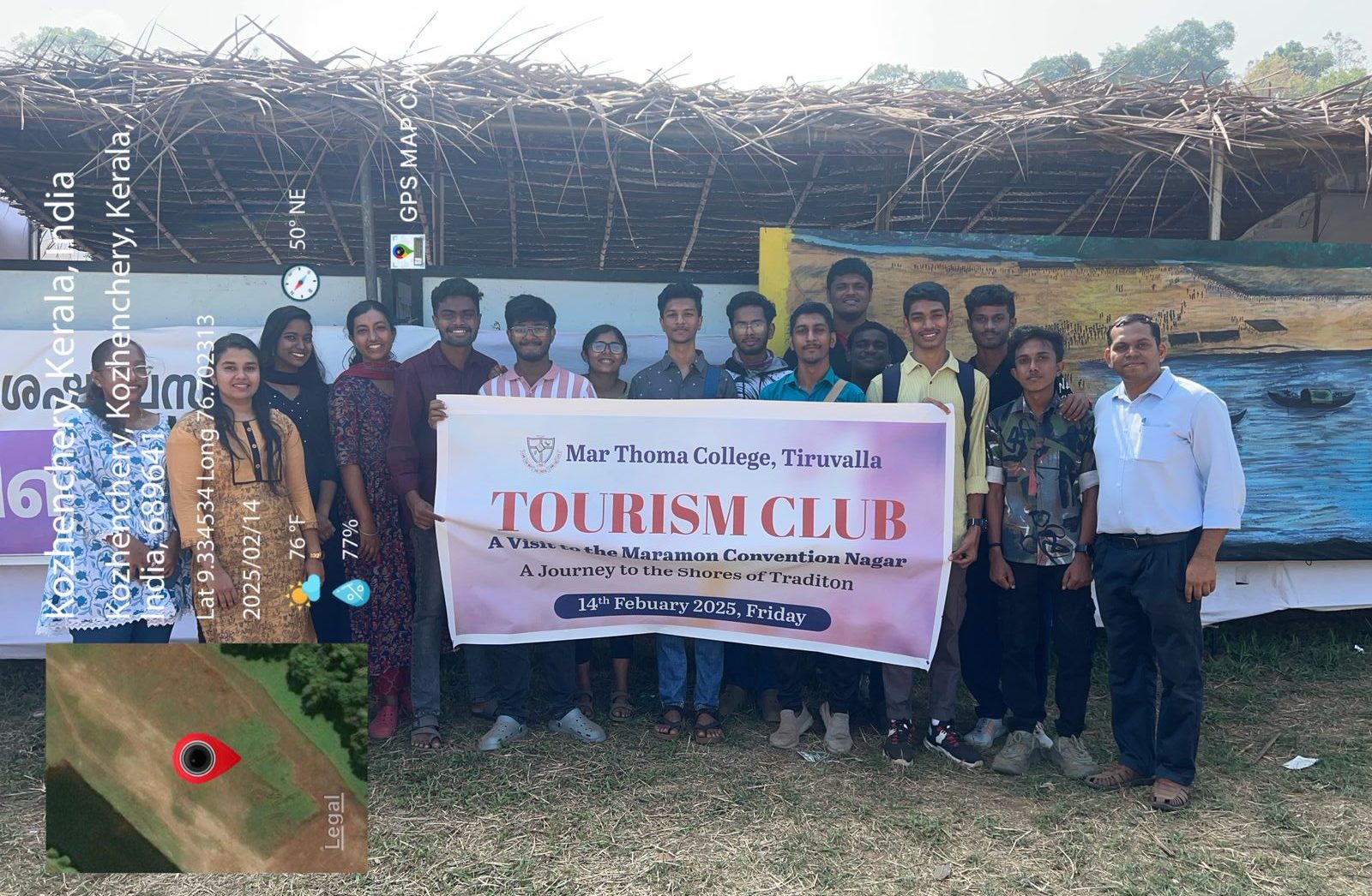 Maramon Convention Visit – Tourism Club – Mar Thoma College, Tiruvalla